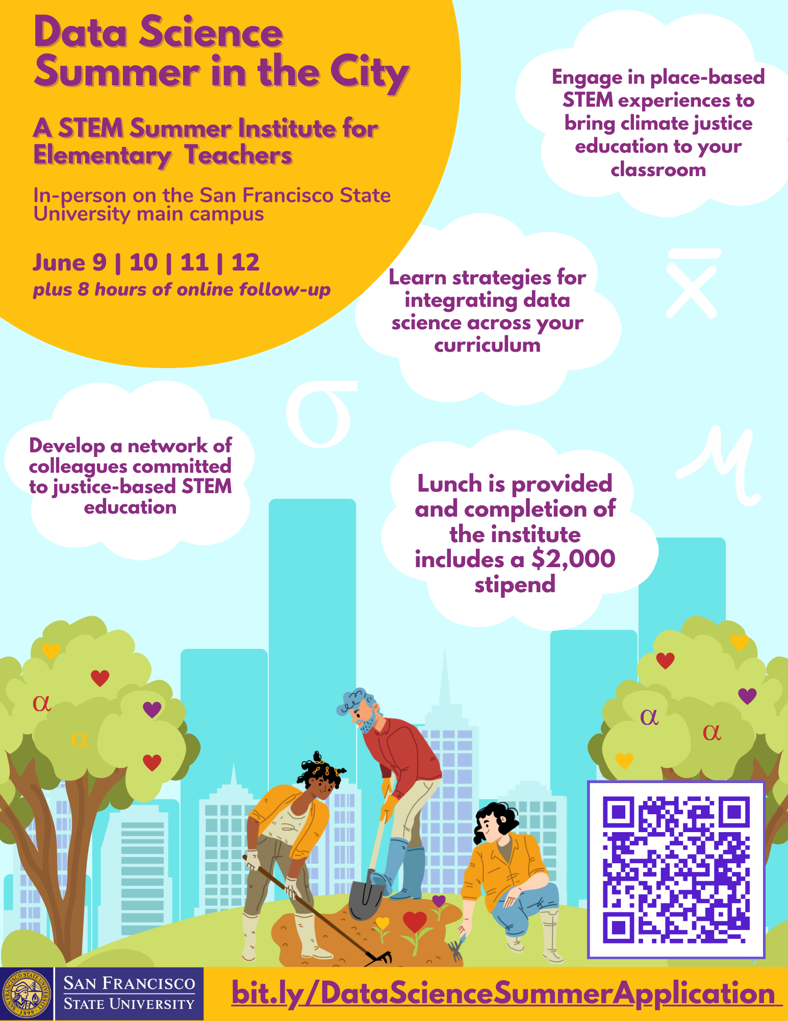 Data Science Summer in The City: A STEM Summer Institute for Elementary Teachers | Center for ...
